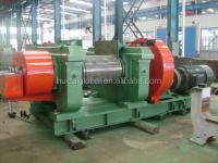 China Waste Tyre Roller Cutter Rubber Recycling Machinery with Accurate Temperature Control for sale