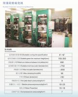 China Diagonal Tyre Machine Tyre Vulcanizer/Rubber Vulcanizing Press/One for Construction Works for sale