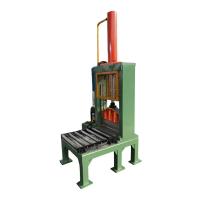 China 2122x1440x2509 mm Hydraulic Press Rubber Bale Cutters Single Stirp Rubber Cutter for sale