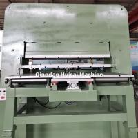 China Rubber Carpet Vulcanizing Press Machine in Green/Blue with Plate Clearance of 400mm for sale