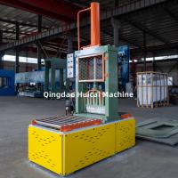 China 2122x1440x2509 mm Hydraulic Press Rubber Bale Cutters Single Stirp Rubber Cutter for sale