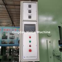 China Rubber Carpet Vulcanizing Press Machine in Green/Blue with Plate Clearance of 400mm for sale