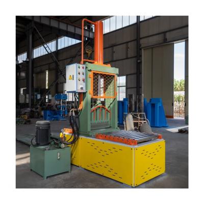 China XQL-80 Hydraulic Press Single Blade Rubber Cutter for Benefit Rubber Cutting Machine for sale