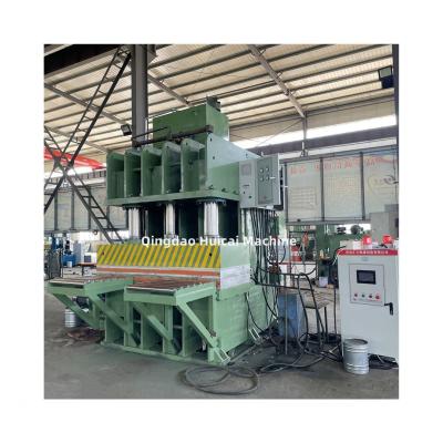 China 220/380V C Model V-belt Vulcanizing Press Machine with 1.20 MN Nominal Molding Power for sale