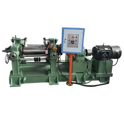 China Rubber Compound Two Roll Mill with Blue Green Red Yellow Color Weight KG 1000 KG for sale