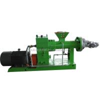 China Cooling Water Pressure 0.2-0.3MPa Hot Feed Rubber Extruder for Inner Tube Manufacturing for sale