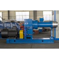 China Cooling Water Pressure 0.2-0.3MPa Hot Feed Rubber Extruder for Inner Tube Manufacturing for sale
