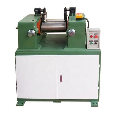China Weight KG 1500 KG Small Lab Two Roll Mixing Mill XK-160 for Laboratory Rubber Mixing for sale