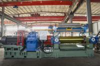 China XK-400 Raw Rubber Mixing Mill Rubber Two Roll Mill Open Mixer with 55kW Electric Motor for sale