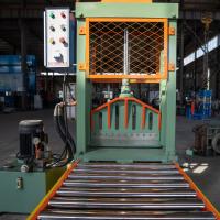 China Raw Rubber Bale Cutter 14-16s Stroke Time Hydraulic Force Rubber Bales Cutting Machine for sale