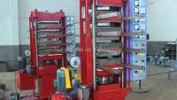 China Custom Made Rubber Vulcanizing Press for Rubber Tile and Floor Brick Production Plant for sale