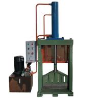 China 1500 KG Weight Single Blade Hydraulic Rubber Bale Cutter Equipped with 75 kW Power for sale