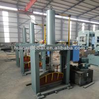 China 1500 KG Weight Single Blade Hydraulic Rubber Bale Cutter Equipped with 75 kW Power for sale