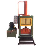 China CE ISO9001 Approved Vertical Rubber Bale Cutter with 120KN Total Pressure and Cutting for sale