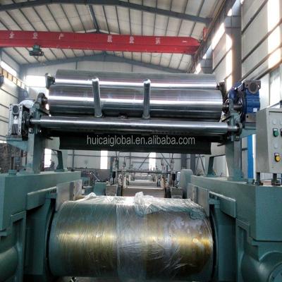 China 55kW Motor Power Open Mix Mill Two Rollers Rubber Mixing Machine With Stock Blender for sale
