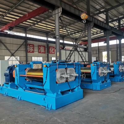 China 21.8m/min Front Roll Linear Speed Open Type Rubber Mixing Mill for Customer Requirements for sale