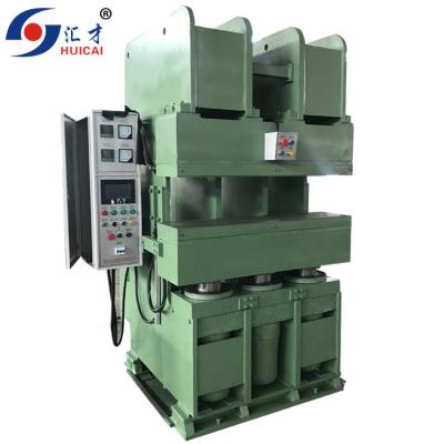 China 0.6MN Nominal Power Tread Hot Press Vulcanizing Machine for Customer Requirements for sale
