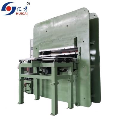 China Vulcanizing Molding Press for Rubber Mat Making Power 5.5 kW Plate Size 1000*1000 mm for sale