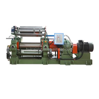 China Mixing 16x42 Two Roll Rubber Compound Mixing Mill Open Mixing Mill with 1000mm Roll Length for sale