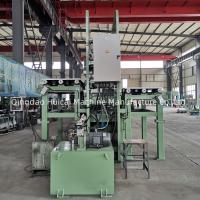 China Vulcanizing Molding Press for Rubber Mat Making Power 5.5 kW Plate Size 1000*1000 mm for sale