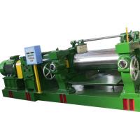 China Blue Green Red Yellow Cast Iron Rubber Sheet Open Roll Mill/Rubber Refiner/Rubber Mixing Mill for sale