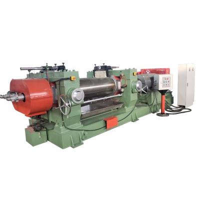 China Blue Green Red Yellow Rubber Mixing with XK Series Used Two Roll Open Mixing Mill for sale