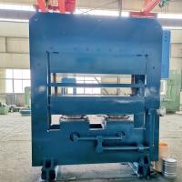 China Advanced Frame Type Rubber Vulcanizing Machine for Powder to Rubber Tile Production for sale