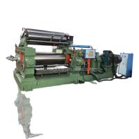 China XK-450 Double Shaft Rubber Two Roll Mixing Mill with Automatic Stock Blender for sale