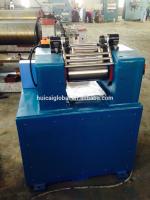 China XK-160 Rubber Lab Two Roll Mixing Mill Machine with 3500*3200*2800mm Size for sale
