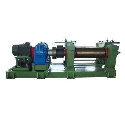 China Rubber Two Roll Open Mixing Mill Machine with Optional Turn Over Device for sale