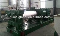 China Rubber Two Roll Open Mixing Mill Machine with Optional Turn Over Device for sale