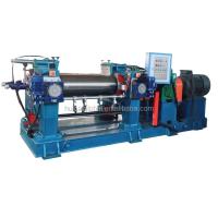 China Open Mixing Mill Rubber Compound Mixing Machine with Optional Turn Over Device for sale