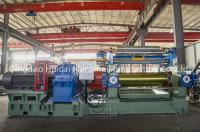 China Rubber Mixing with Two Roll Open Mixing Mill in Right or Left Direction for sale