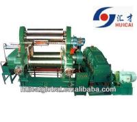 China Two Roll Calending Machine For Natural Rubber Mixing Mill Construction Works for sale