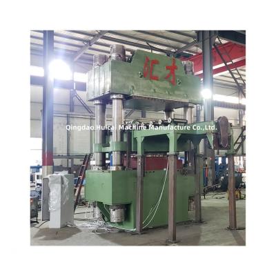 China Plate Size 2000x2000mm Shock Absorbing Support Vulcanizing Press Machine 50000 for sale