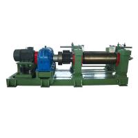 China 55 kW Power Two Roll Rubber Open Mixing Mill for Competitive Rubber Mixture Calending for sale