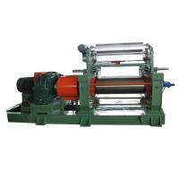 China Rubber Two Roll Open Mixing Mill with Semi-automatic Control and Design for sale