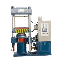 China 2.2kW Main Motor Power Rubber Floor Mat Vulcanizing Machine with Electricity Heating for sale