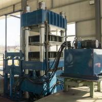 China Rubber Vulcanizing Press with 500mm-750mm Piston Stroke and Plate Clearance 250-500mm for sale