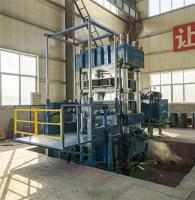 China 25000 Wheels Solid Rubber Wheel Vulcanizing Press with Automatic Push Pull Device for sale