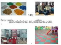 China 2000 KG Weight Tire Building Machine Rubber Floor Vulcanizing Machine Hydraulic Hot Press for sale