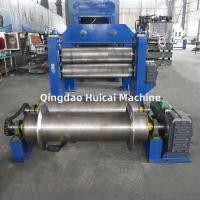 China Column Type Rubber Conveyor Belt Press Machine with PLC touch Screen Control System for sale