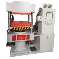 China Rubber Mat Vulcanizing Press Machine with 800x1400mm Plate Size and Automatic Control for sale