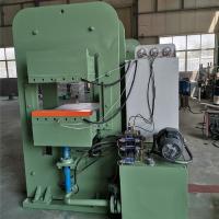 China Maximum Width of 600*550mm Hydraulic Curing Press for O-ring Vulcanizing Machine Green for sale
