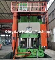 China 500mm-750mm Piston Stroke Plate Vulcanizing Press for Rubber Vulcanization Solid Tire for sale