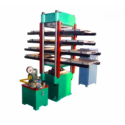 China 600*480*600mm Rubber Tile Machine 220V/380V Voltage Rubber Floor Brick Making Machine for sale