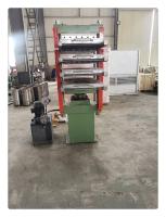 China Rubber Fitness Equipment Rubber Gym Flooring Tile Making Machine in Manufacturing Plant for sale