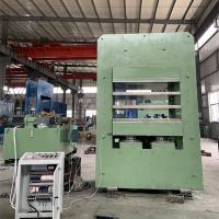 China Field Maintenance and Repair Service Blue Rubber Moulding Press Machine in Blue for sale