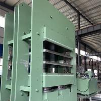 China Field Maintenance and Repair Service Blue Rubber Moulding Press Machine in Blue for sale