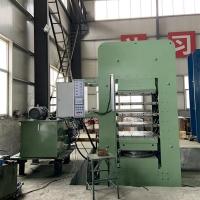 China Field Maintenance and Repair Service Blue Rubber Moulding Press Machine in Blue for sale